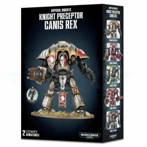 W40K - Imperial Knight - Knight Preceptor Canis Rex (54-15) – Les Dés ...