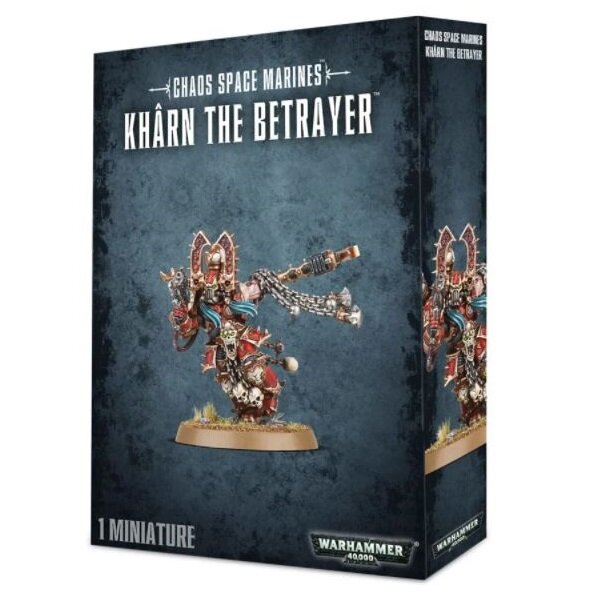 W40K - Chaos Space Marines - Kharn the betrayer (43-25) – Les Dés masKés